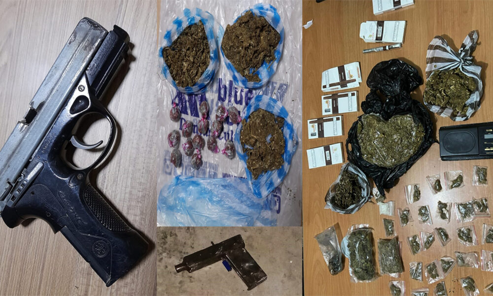 Policía Ocupa Armas Drogas Y Apresa A Más De 20 Hombres En Operativo